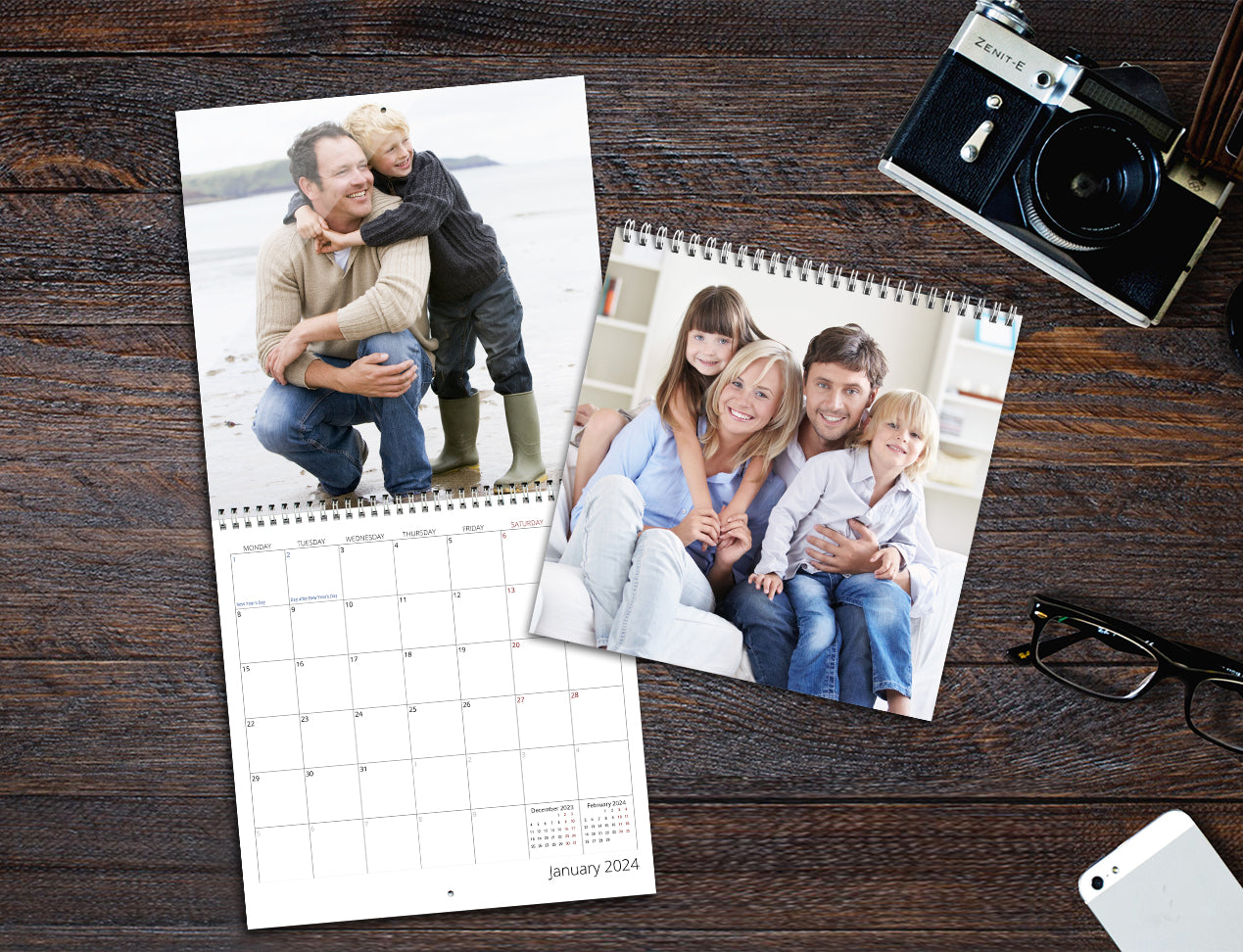 Premium Wall Calendar – Diamond Photo