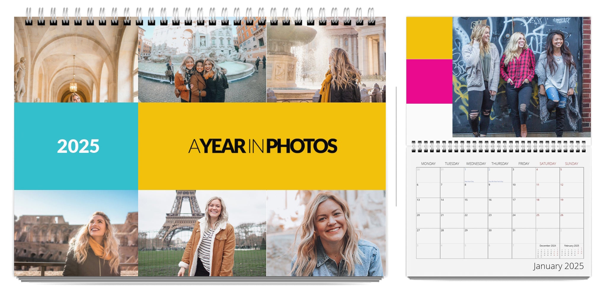 Wall Calendars | Personalised Calendar | Fully customisable